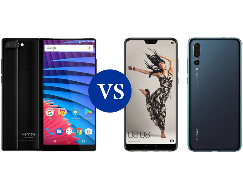 Vernee MIX 2 vs Huawei P20 Pro - Gizmochina