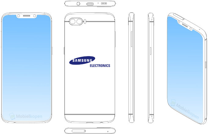 Samsung Patents A Notch Display Design, May Debut on the Galaxy S10 ...