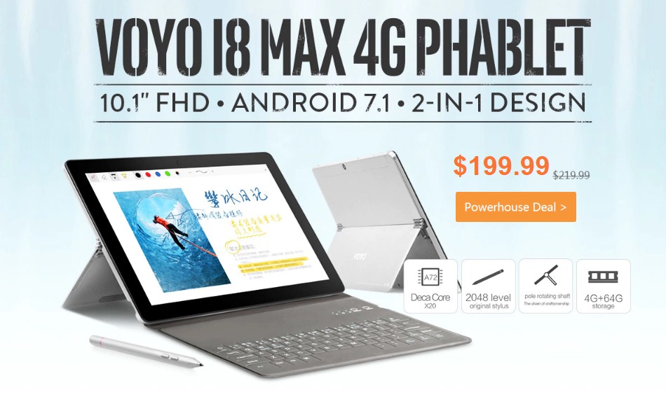 Buy VOYO i8 Max 4G Phablet For Only $199.99 On GearBest; Flash Sale ...