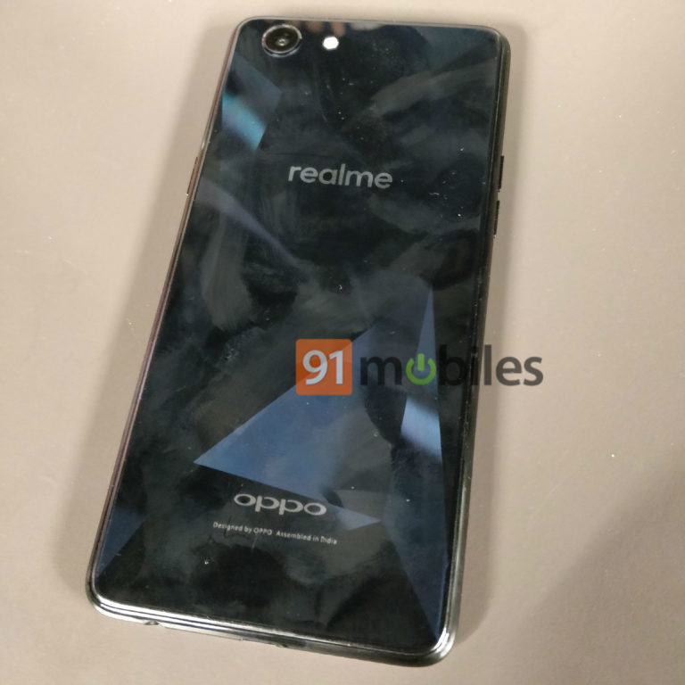OPPO's Realme 1 Surfaces In Leaked Live Photo - Gizmochina
