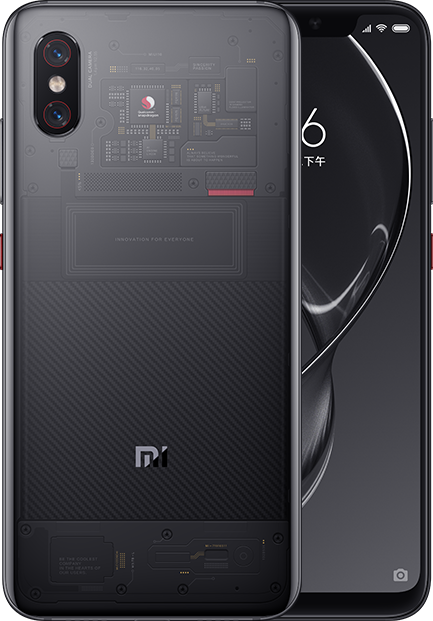 Mystery Solved: Mi 8 Explorer Edition Transparent Back Design - Gizmochina