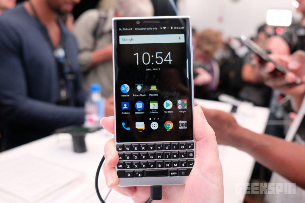 Blackberry Key2 Stunning Hands-on Photos Captured From All Angles ...