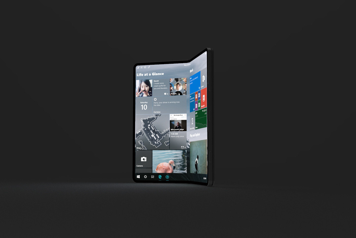 Check Out This Microsoft Surface Phone Concept With A Foldable Design ...