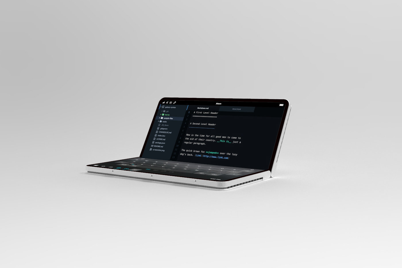 Check Out This Microsoft Surface Phone Concept With A Foldable Design ...