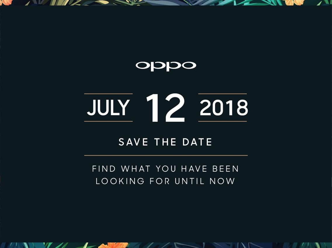 Oppo Schedules A Launch Event In India On July 12, Could Launch Oppo ...