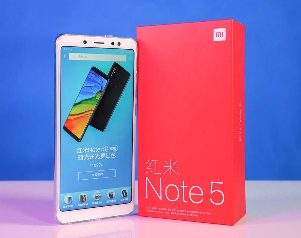 Xiaomi Redmi Note 5 6+64GB Version Gets A 300 yuan ($47) Price Cut ...