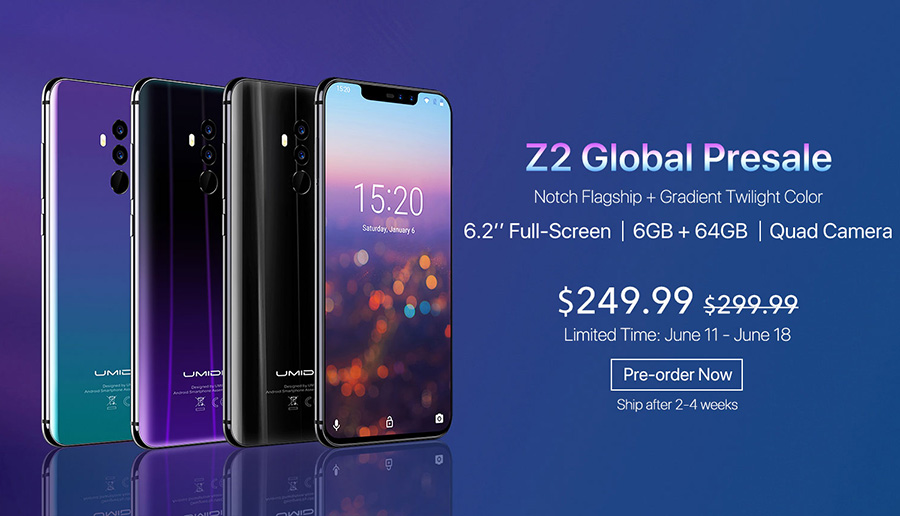 UMIDIGI Z2 Offers Insane Value and Beautiful Body for just $249.99 ...