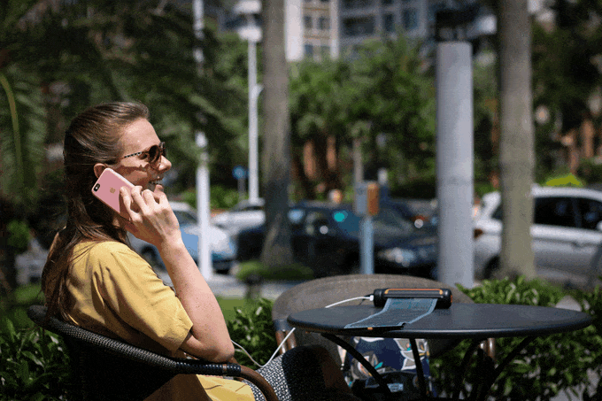 Rollable Solar Charger on kickstarter will keep your gadgets topped up ...