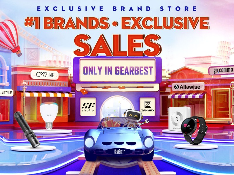 Check Out The Exclusive Brand Store Sale On GearBest - Gizmochina