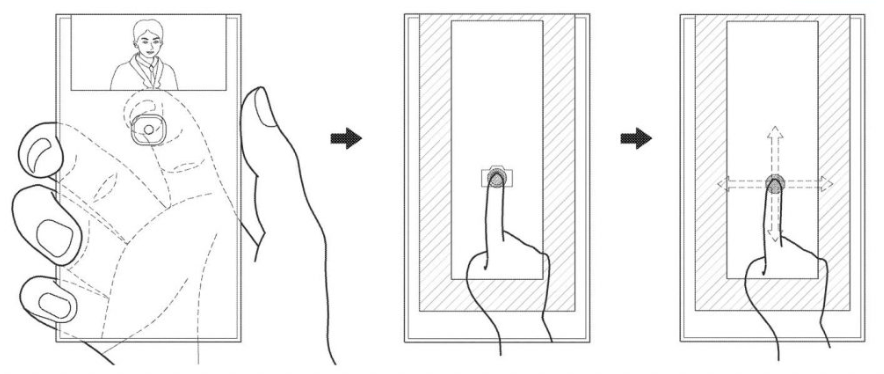Samsung patents phone with a “fold-back” display and a single camera ...