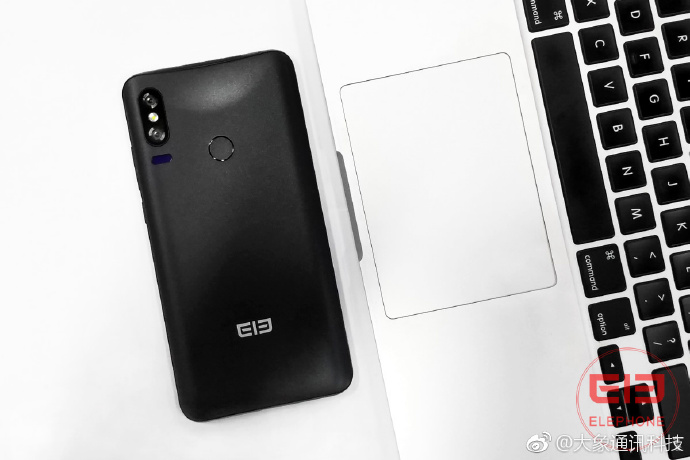 ELEPHONE smartphone with dual pop up camera, notch-less full-screen ...