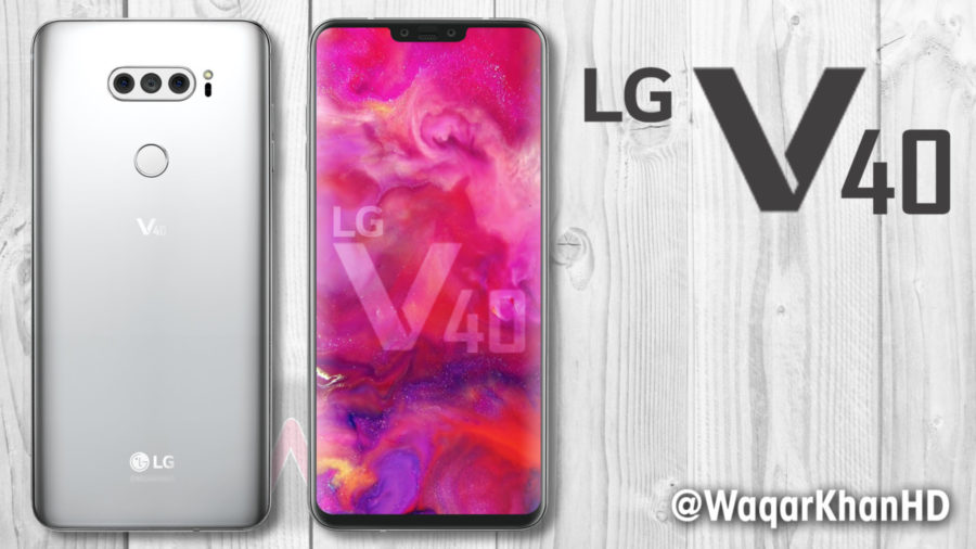 LG V40 concept renders reveal 5 cameras and notched display - Gizmochina
