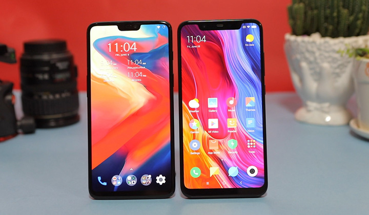 Oneplus 6 VS Xiaomi Mi 8: 2018 Flagship Phones Comparison - Gizmochina