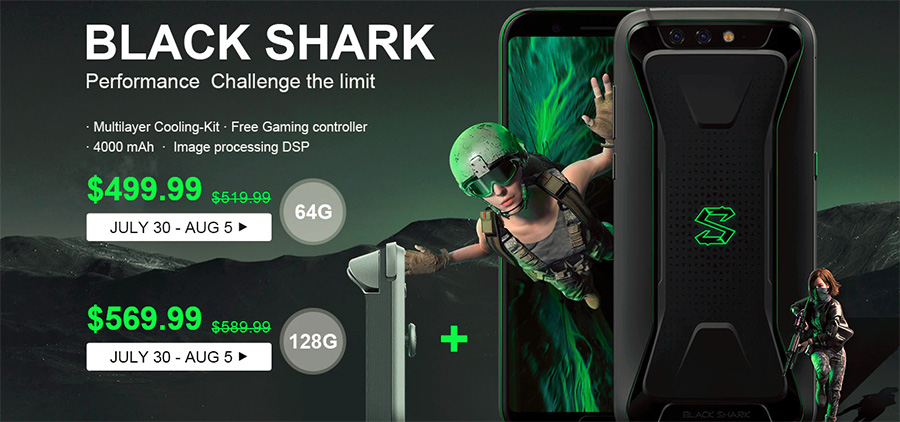 Buy Black Shark Gaming Smartphone For Just $499.99 On Gearbest - Gizmochina