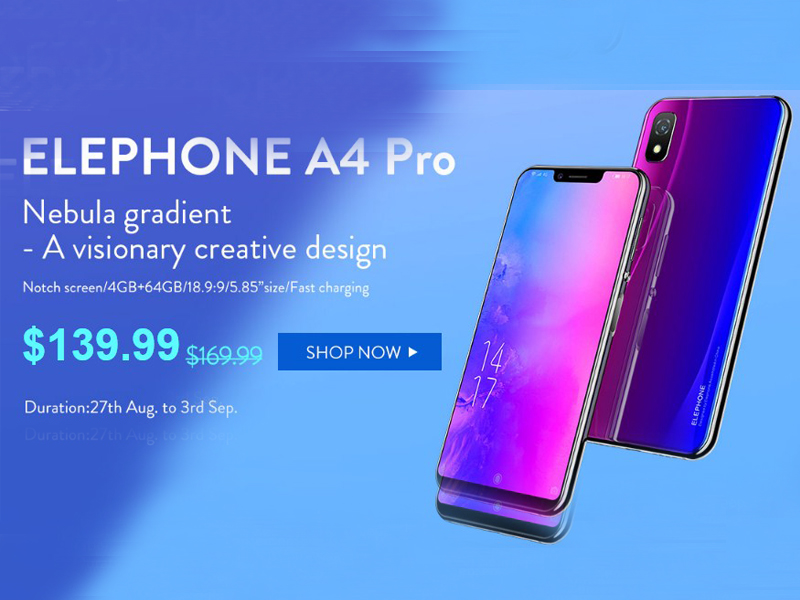Get Elephone A4 Pro 4G Phablet For Only $139.99 On GearBest - Gizmochina