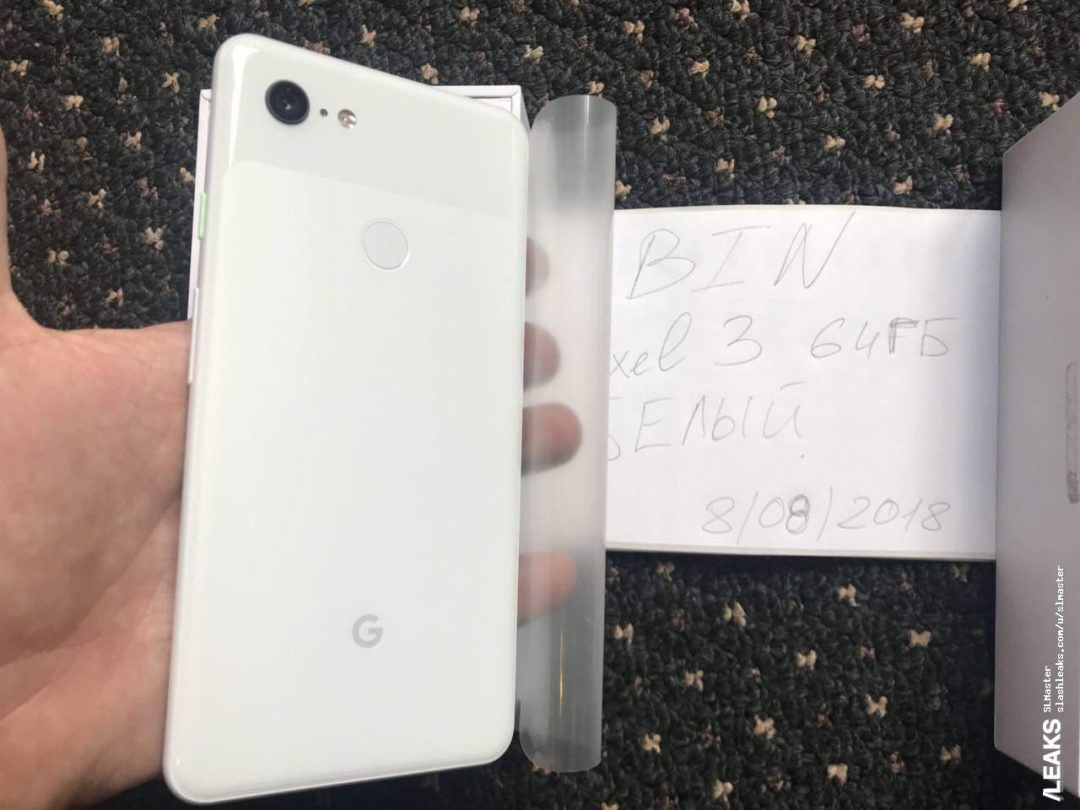 Google Pixel 3 XL unboxing video, hands-on images leaked - Gizmochina