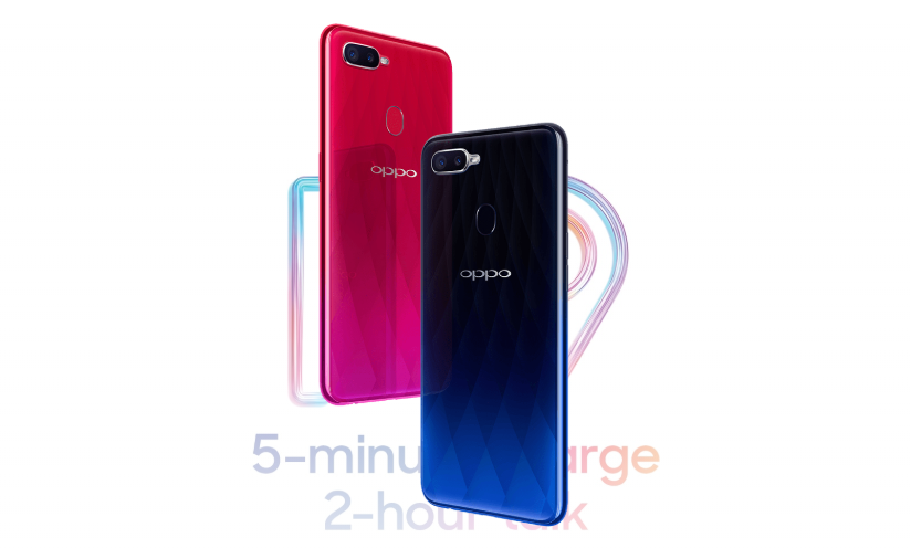 OPPO F9 is official with 6.3-inch waterdrop display, VOOC flash ...