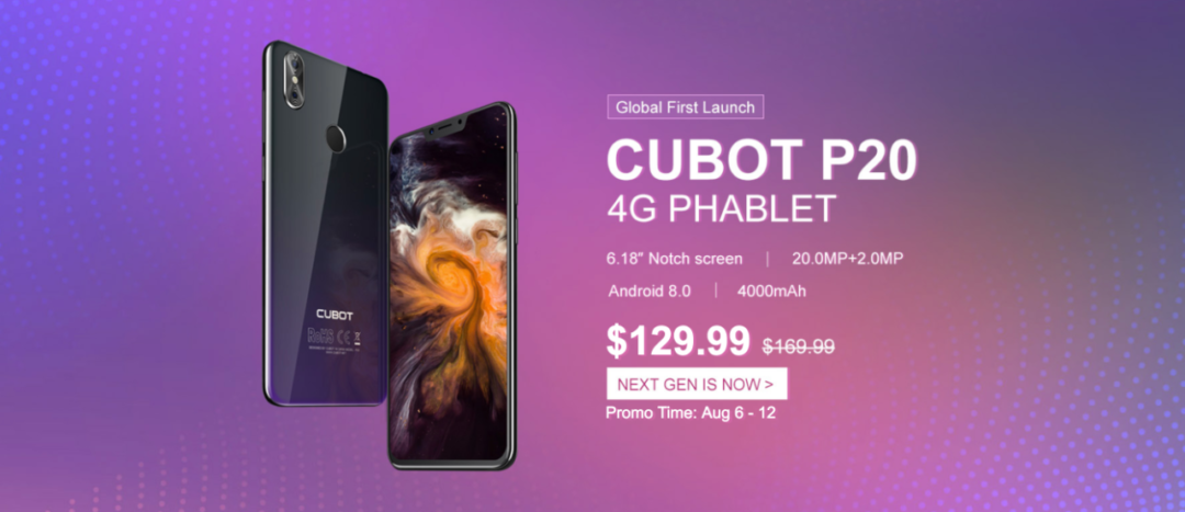 Cubot P20 is a $129.99 Huawei P20 Alternative! - Gizmochina