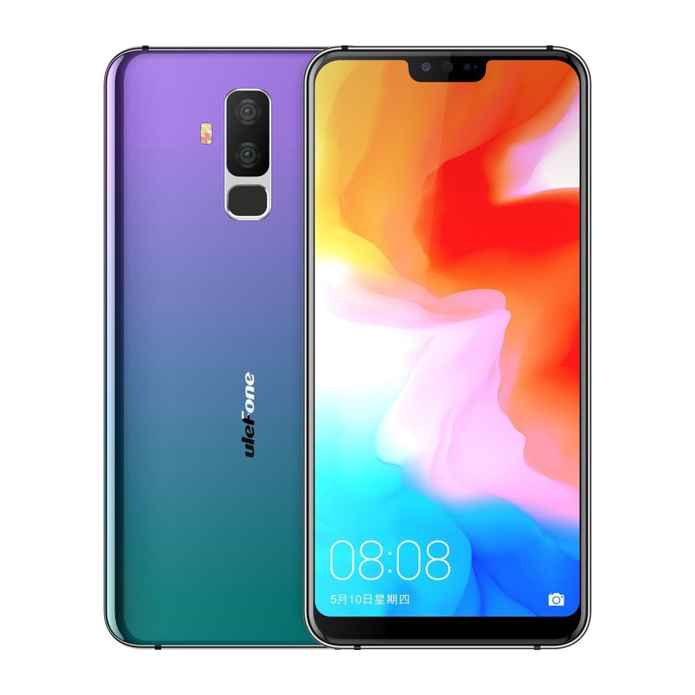 Ulefone T2 will come in a Gradient color option with Helio P60, 6GB of ...