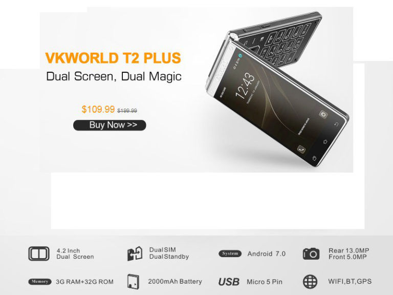 Buy VKWorld T2 Plus Smartphone For Only $109.99 On CooliCool - Gizmochina