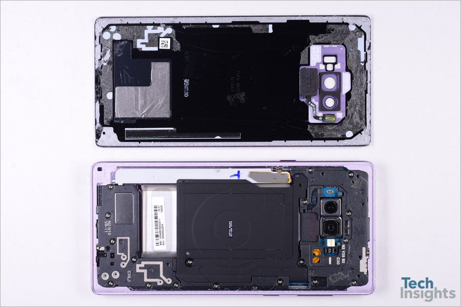 Samsung Galaxy Note 9 detailed teardown gives a glimpse of its internal ...