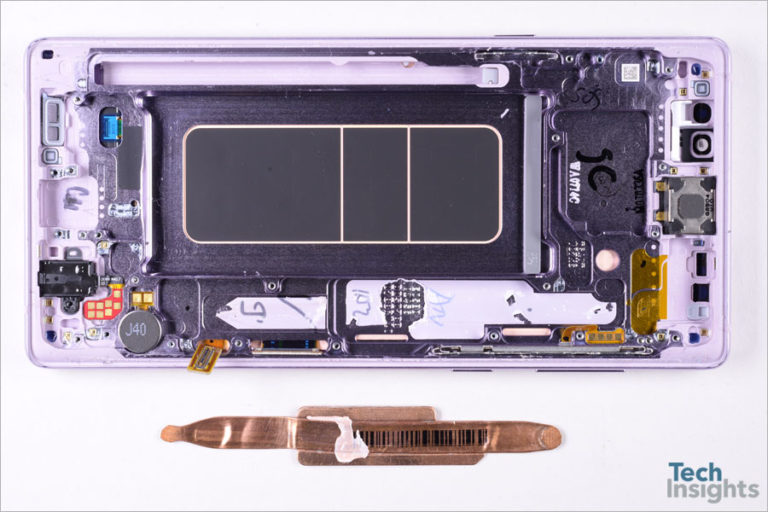 Samsung Galaxy Note 9 detailed teardown gives a glimpse of its internal ...