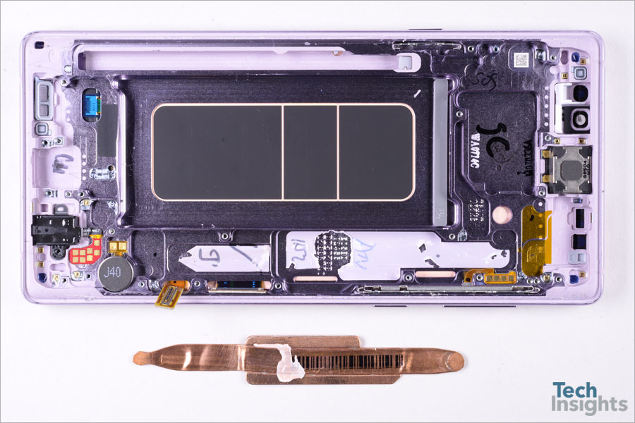 Samsung Galaxy Note 9 detailed teardown gives a glimpse of its internal ...