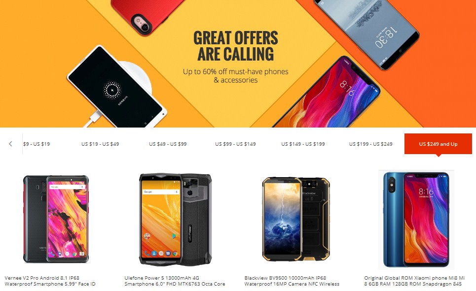 Get Up To 60% Off On Phones And Accessories On AliExpress - Gizmochina