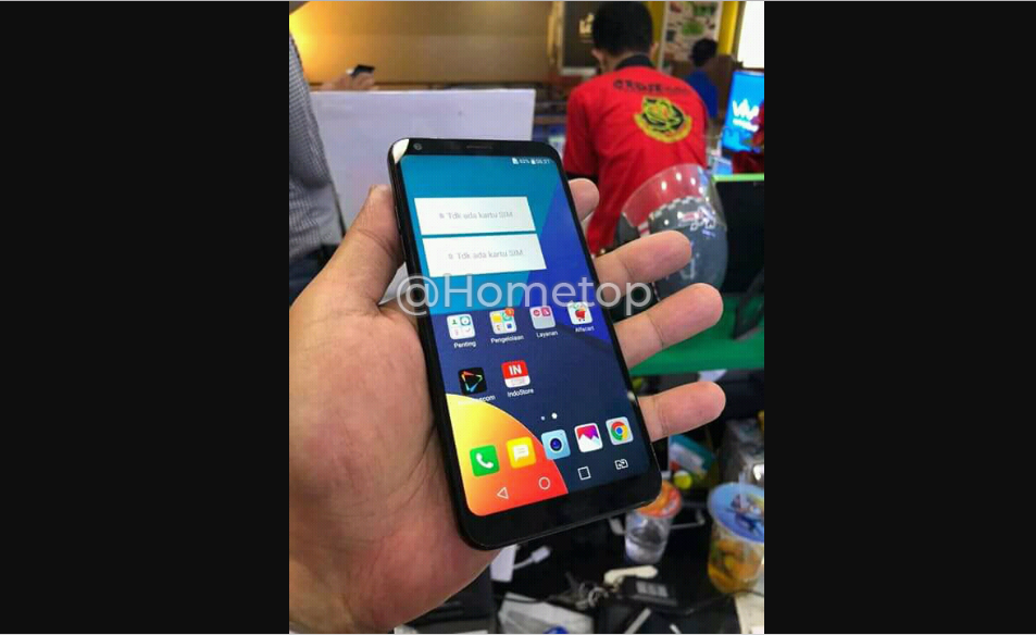 LG Q9 hands-on image leaked to reveal design - Gizmochina