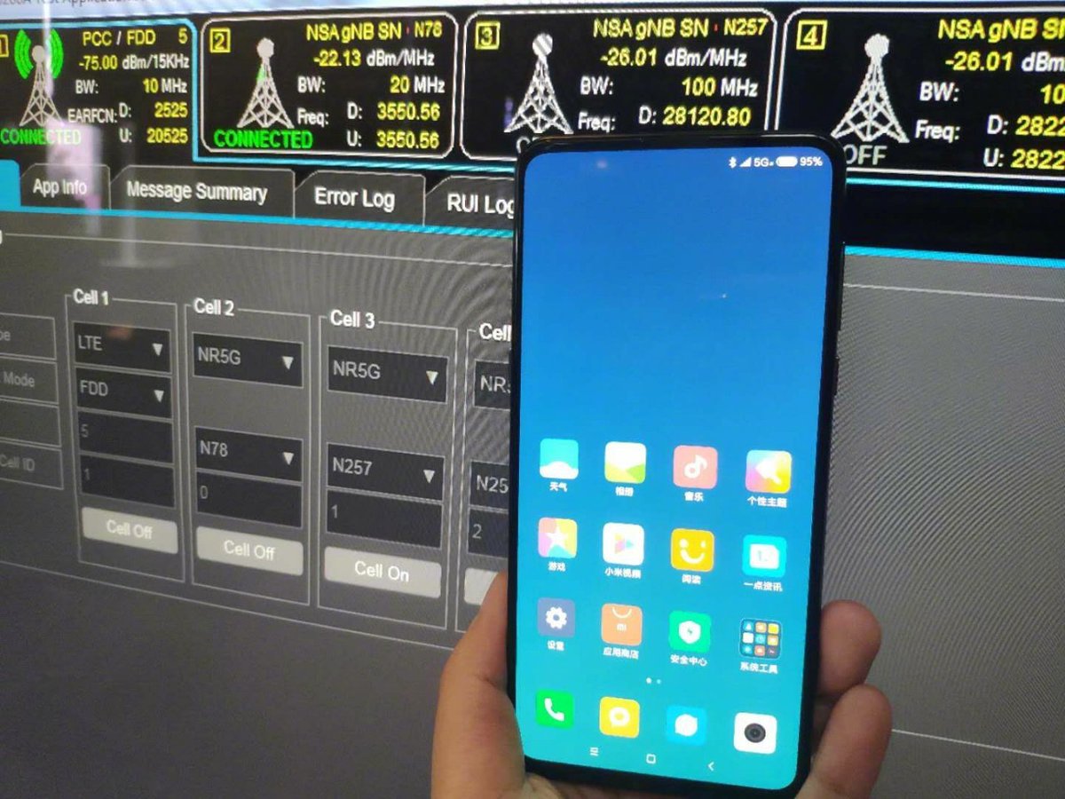 Xiaomi successfully tests 5G signals on its full screen slider phone ...