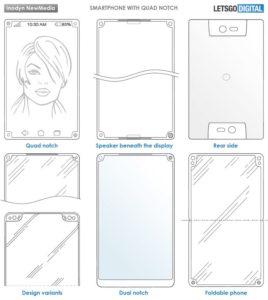German Engineer patents quad notch display with the USPTO - Gizmochina