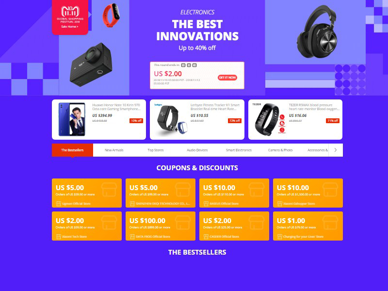 Get Up To 40% Off On Top-Branded Electronic Items On AliExpress ...