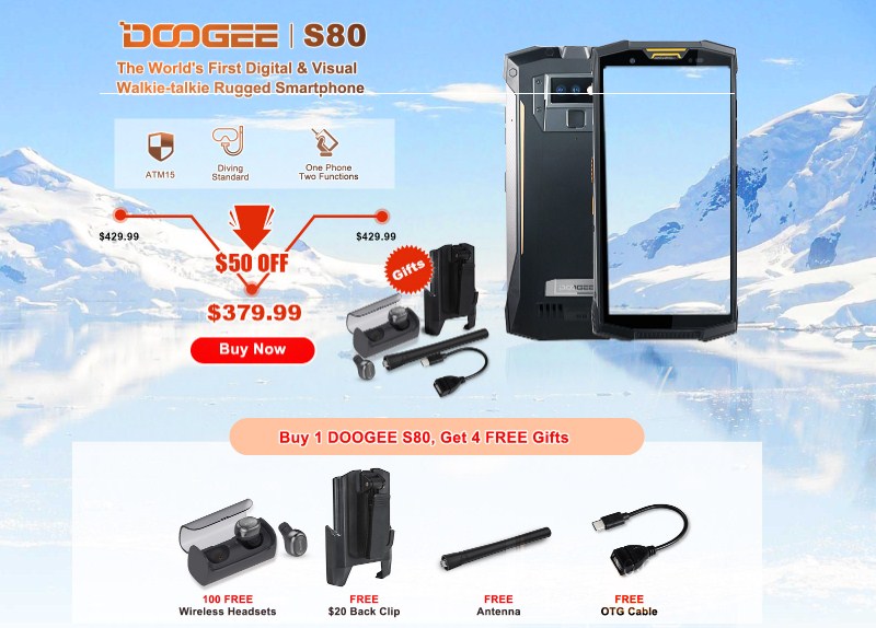 Pre-Order Doogee S80 Rugged Smartphone For Just $379.99 On Banggood And ...