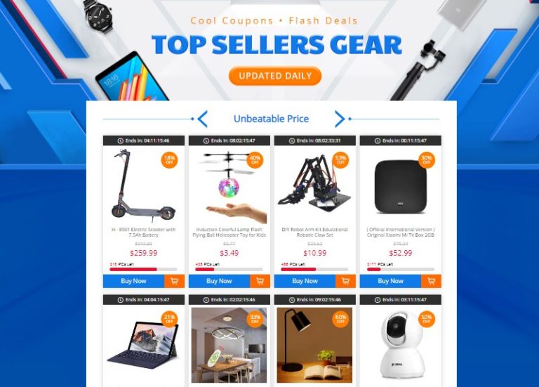 Get Great Discounts On Top Sellers Gear On GearBest; Coupons And More ...