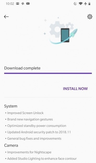 OnePlus 6T receiving a maiden update with final touches - Gizmochina