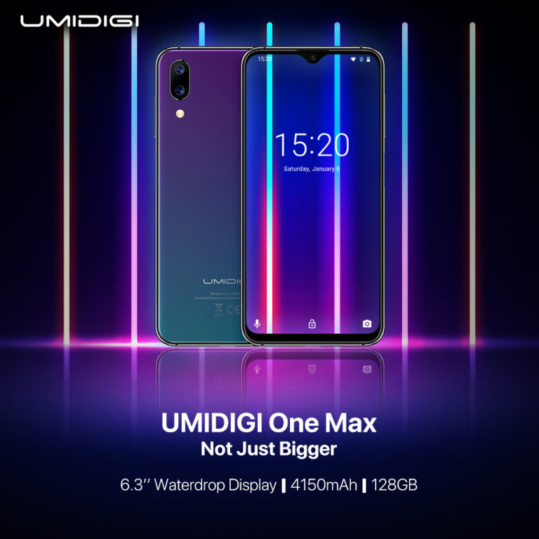 Leaked UMIDIGI One Max video confirms full-screen design with waterdrop ...