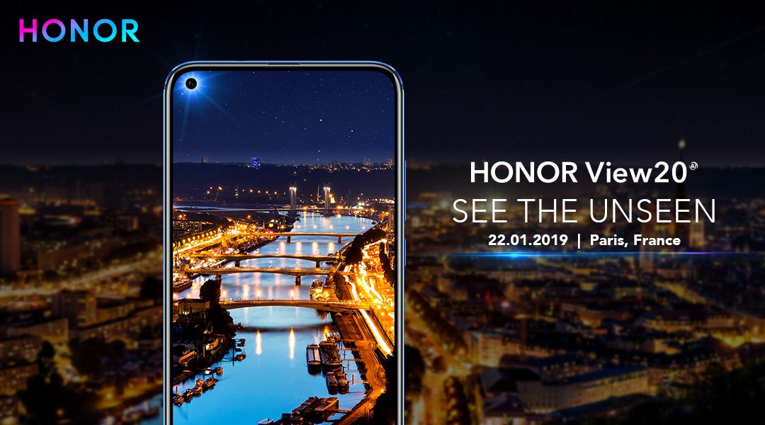 Honor confirms January 22 date for Honor View20 launch, releases poster ...