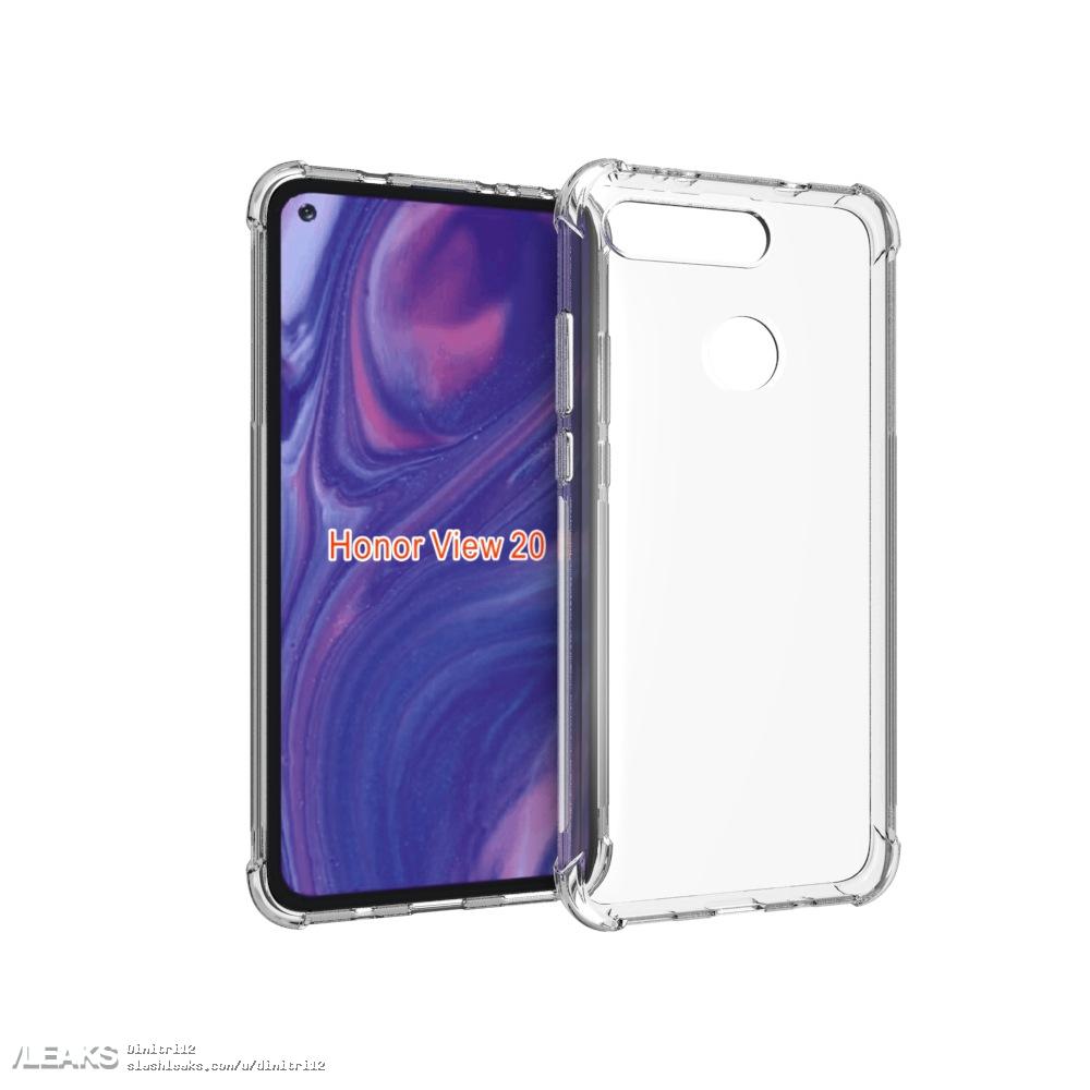 Honor V20 case renders reveals the phone's design with triple rear ...
