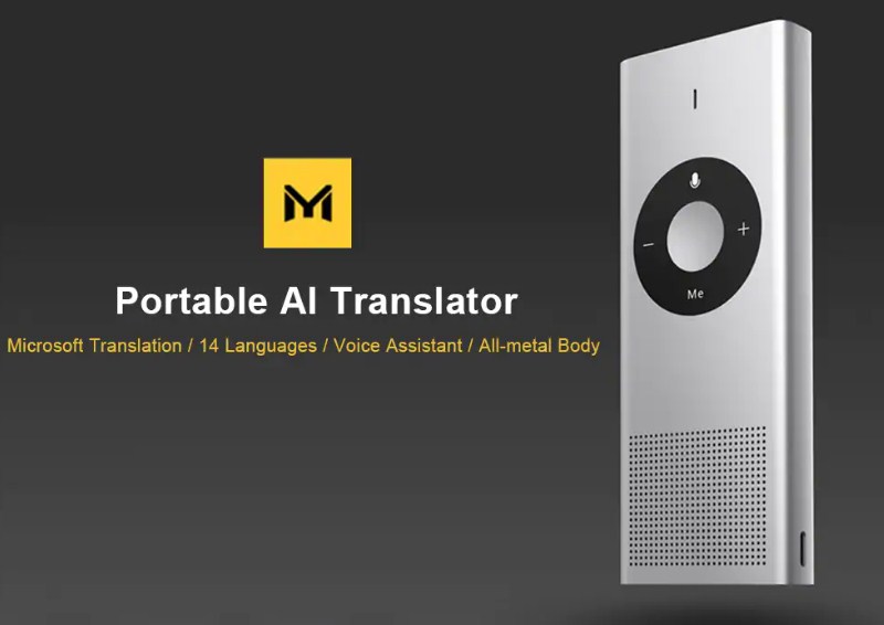 Buy MY001CN Portable AI Translator And boeleo W1 AI Touch Control..