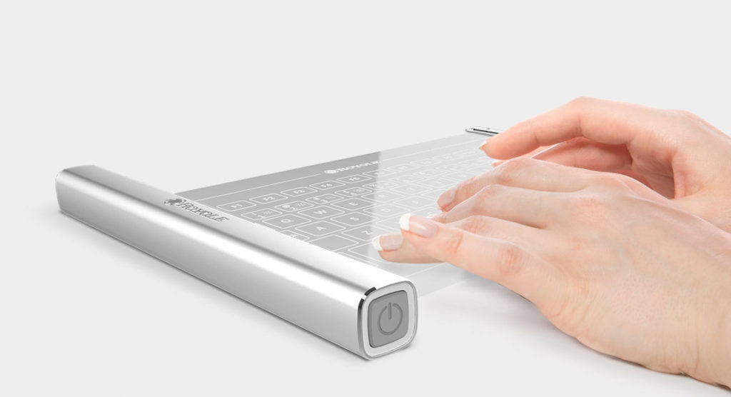 Royole showed off its Rollable Keyboard at CES 2019 among other ...