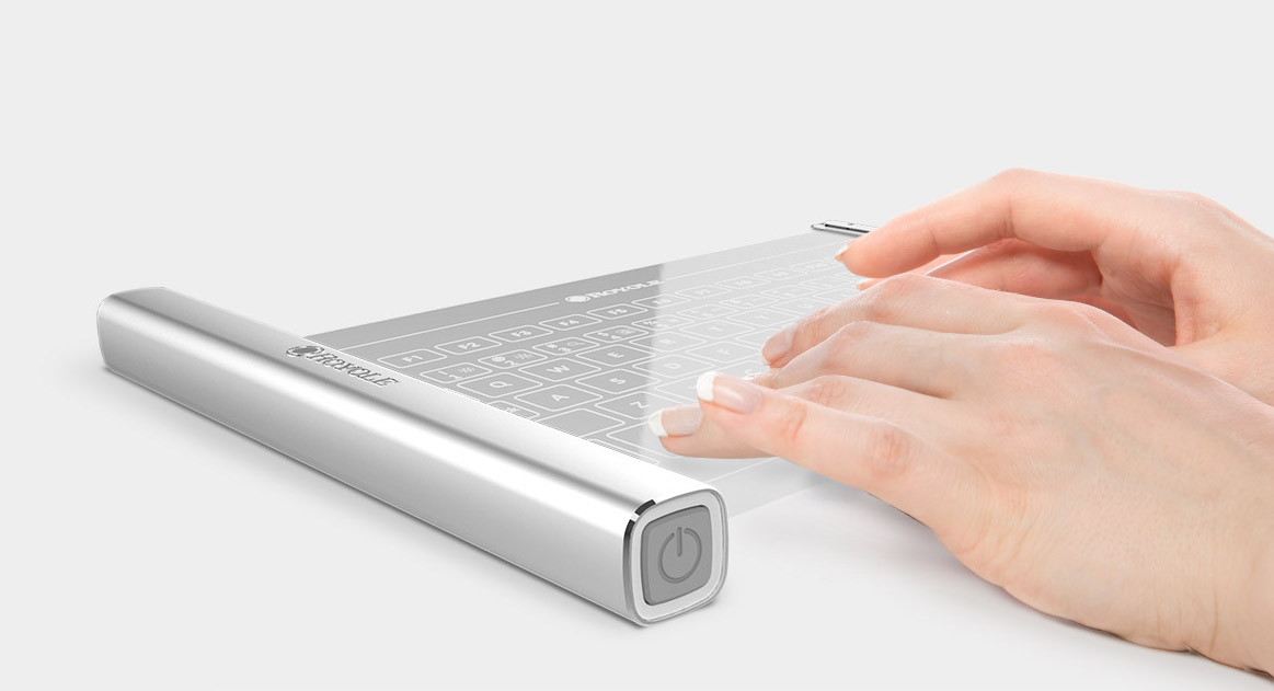 Royole Showed Off Its Rollable Keyboard At Ces 2019 Among Other Products Gizmochina