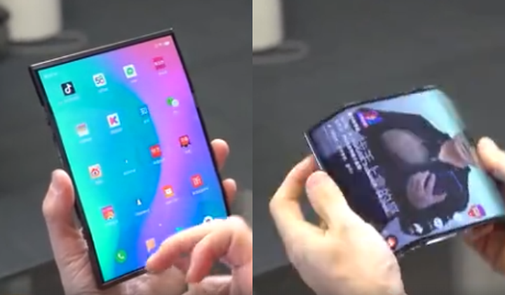 Xiaomi Dual Flex / MIX Flex, the world’s first double folding phone ...