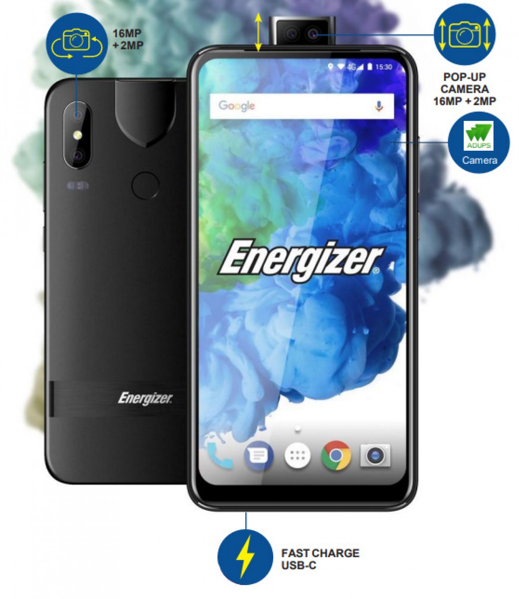 Energizer unveils a slew of smartphones, some with dual pop-up cameras ...