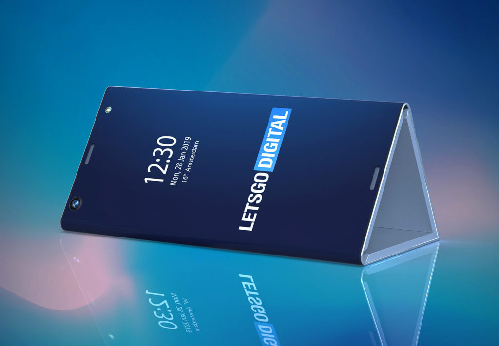 Chip manufacturing giant Intel patents a foldable smartphone design ...