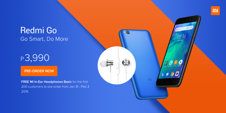 Xiaomi's first Android Go phone, Redmi Go kicks off pre-order in the ...