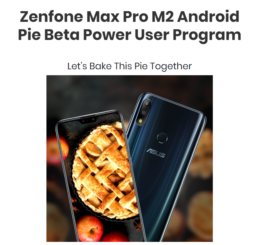 ASUS Beta Power User Program brings Android Pie beta to the ZenFone Max ... ASUS Beta Power User Program brings Android Pie beta to the ZenFone Max ...