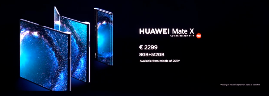 Huawei Mate X: Worlds's fastest, thinnest, and most expensive 5G ...