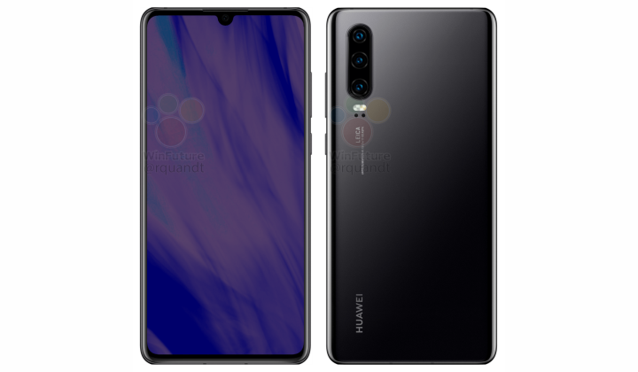 Huawei P30, P30 Pro renders leak design; 3C certification reveals 40W ...