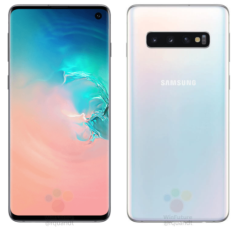 Samsung Galaxy S10, S10+ official renders leaked to reveal design in ...