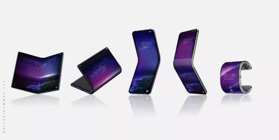TCL developing five foldable devices, one folds into a large bracelet ...